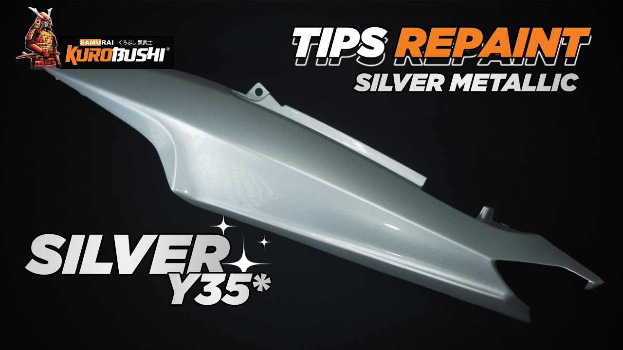 TIPS REPAINT WARNA SILVER METALIK YANG SILVERNYA HALUS BANGET CUY ...