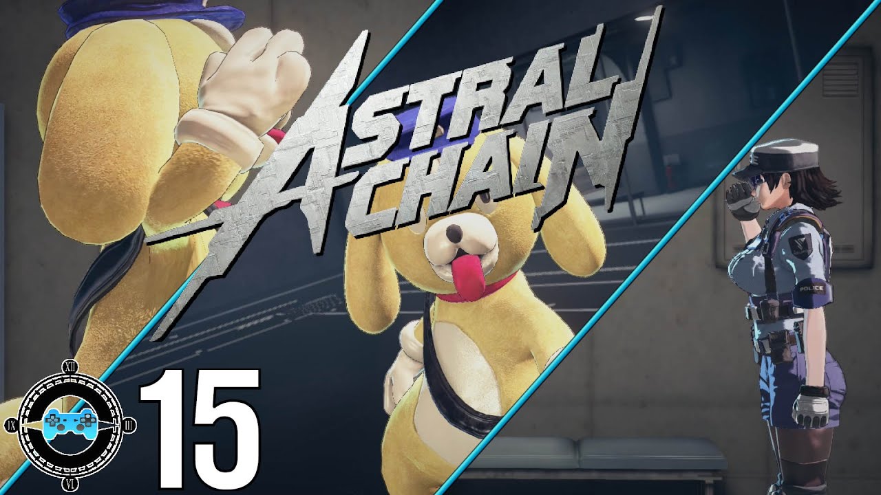 New Dog In HQ - Astral Chain Part 15 (Blind Let's Play) - YouTube