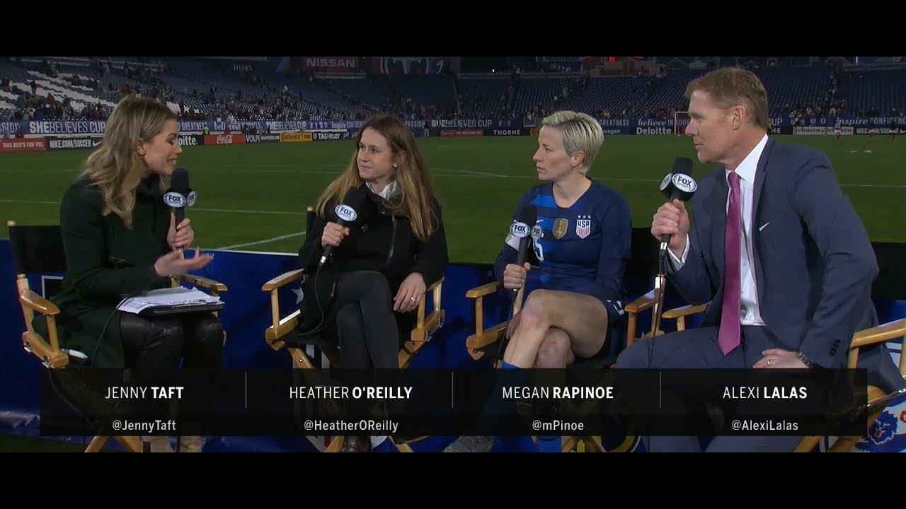"[USWNT] not good enough" USA vs England post-game SheBelieves Cup 2019 ...