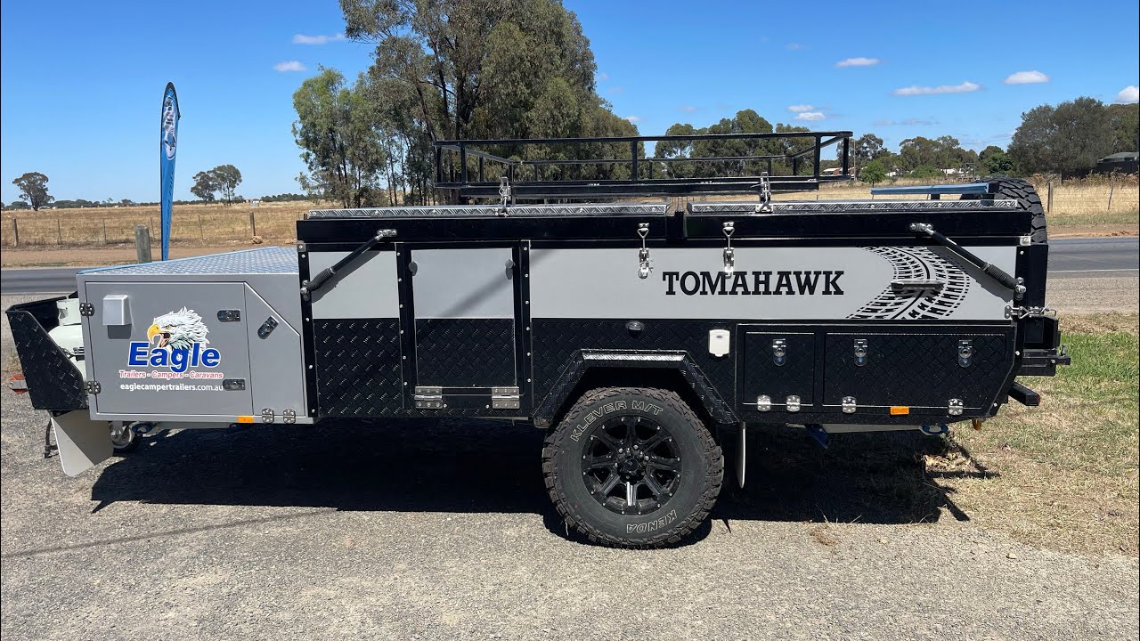 2021 Eagle Tomahawk dual fold PLUS air con!! - YouTube