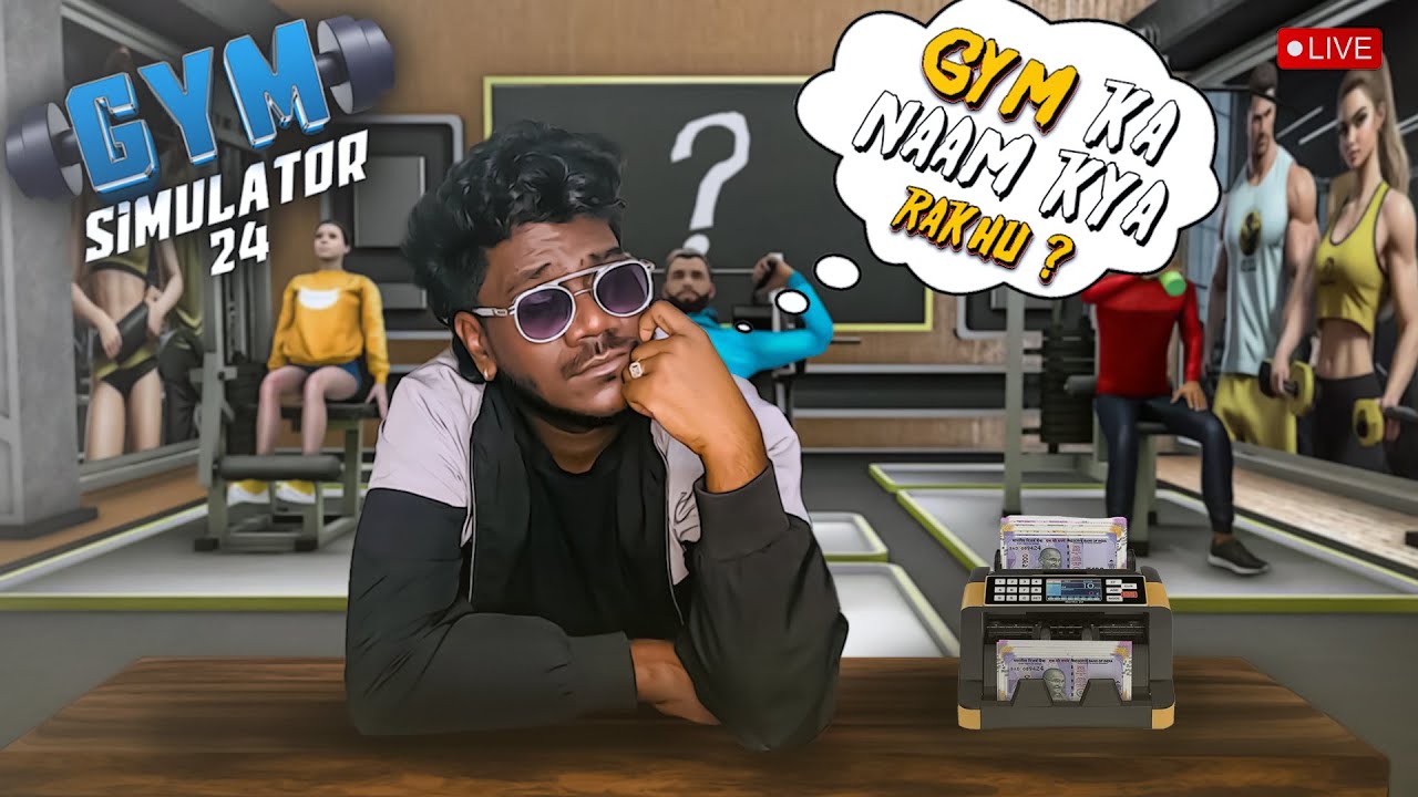 My Own New Gym Will Open From Today 💪💪 | GIM SIMULATOR #1 #livestream # ...