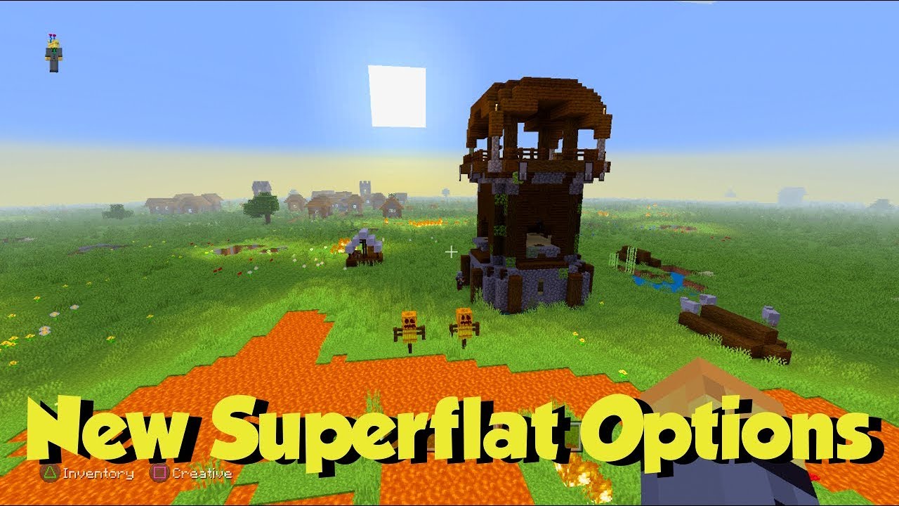 New Superflat: RAIDING New Villages & Outposts - YouTube
