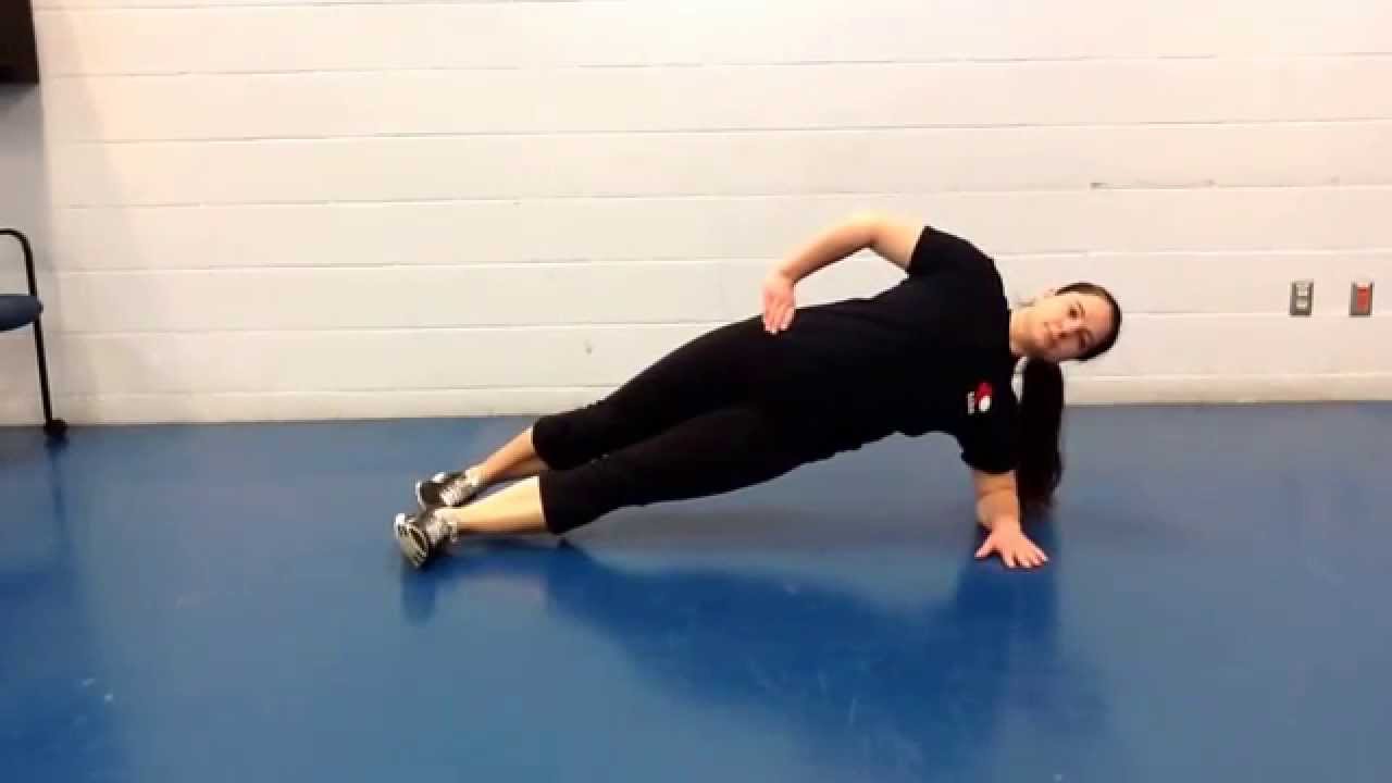 Elbow Side Plank - YouTube