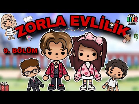 ZORLA EVLİLİK 9. BÖLÜM #keşfetbeniöneçıkar #keşfet #tocaboca
