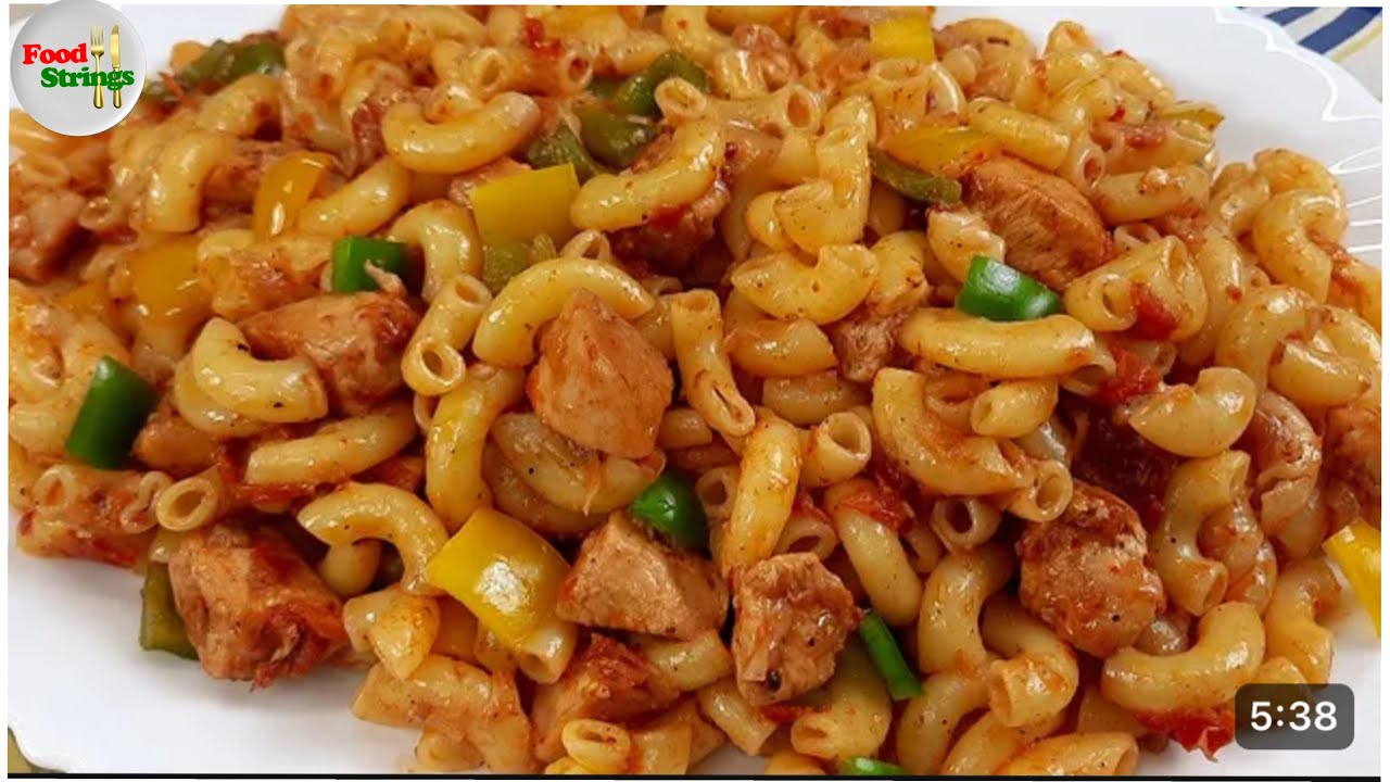Instant Chicken Macroni Iftar Special Recipe | Chicken Macroni Banane ...