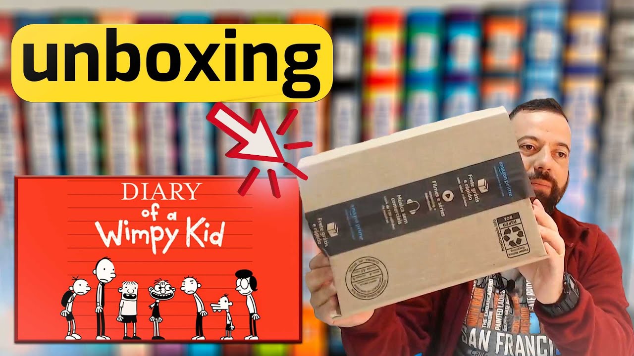 (unboxing) - Diary of a Wimpy Kid #01 - YouTube