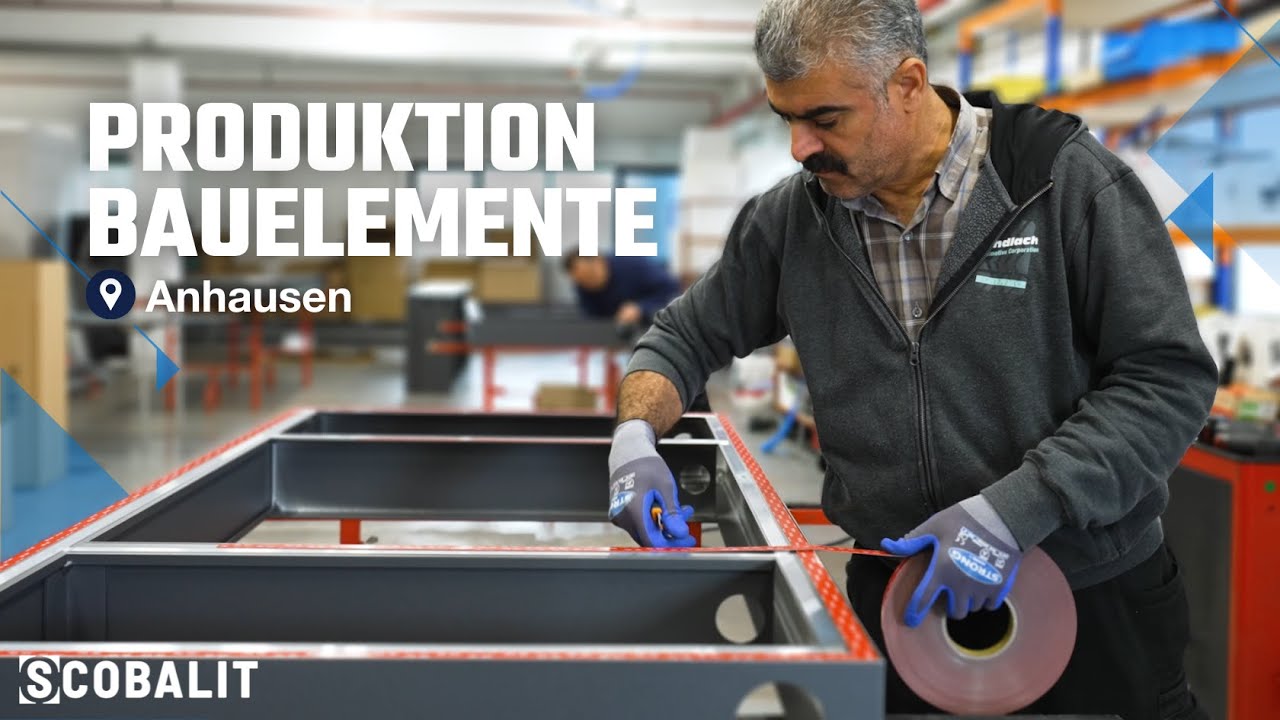 Produktion Bauelemente | Scobalit in Anhausen - YouTube