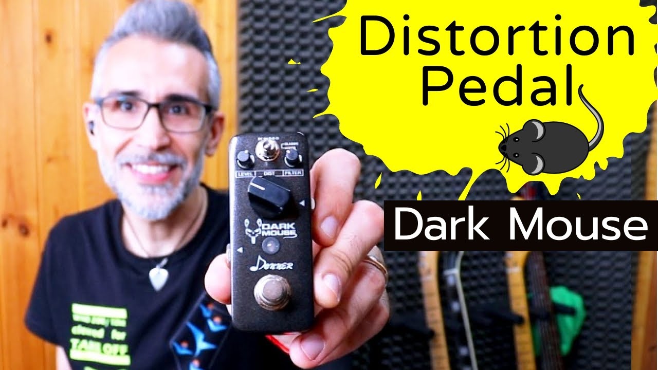 Distortion Pedal For cheap - Dark Mouse Donner (Test Review) - YouTube