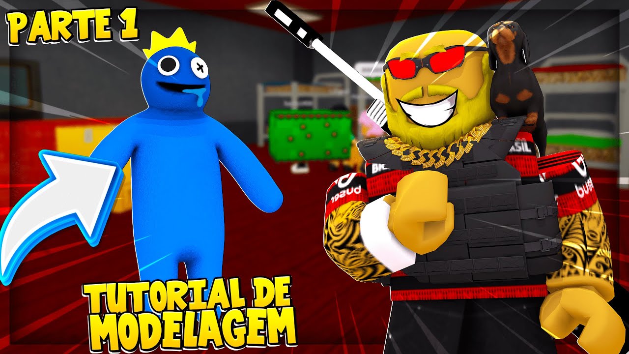 Rainbow Friends! - Modelando o jogo (Tutorial de Blender Parte 1) - YouTube