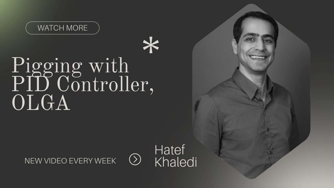 Pigging with PID controller, OLGA tutorial - YouTube