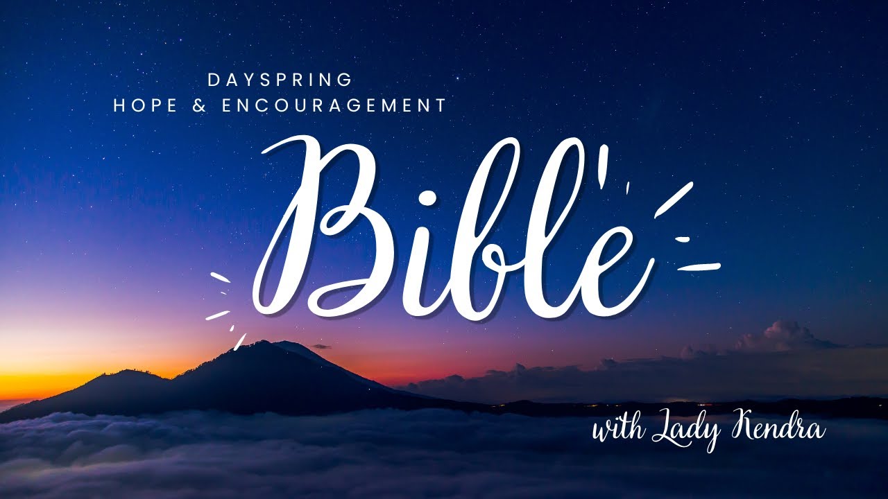 DaySpring Hope & Encouragement Bible - YouTube