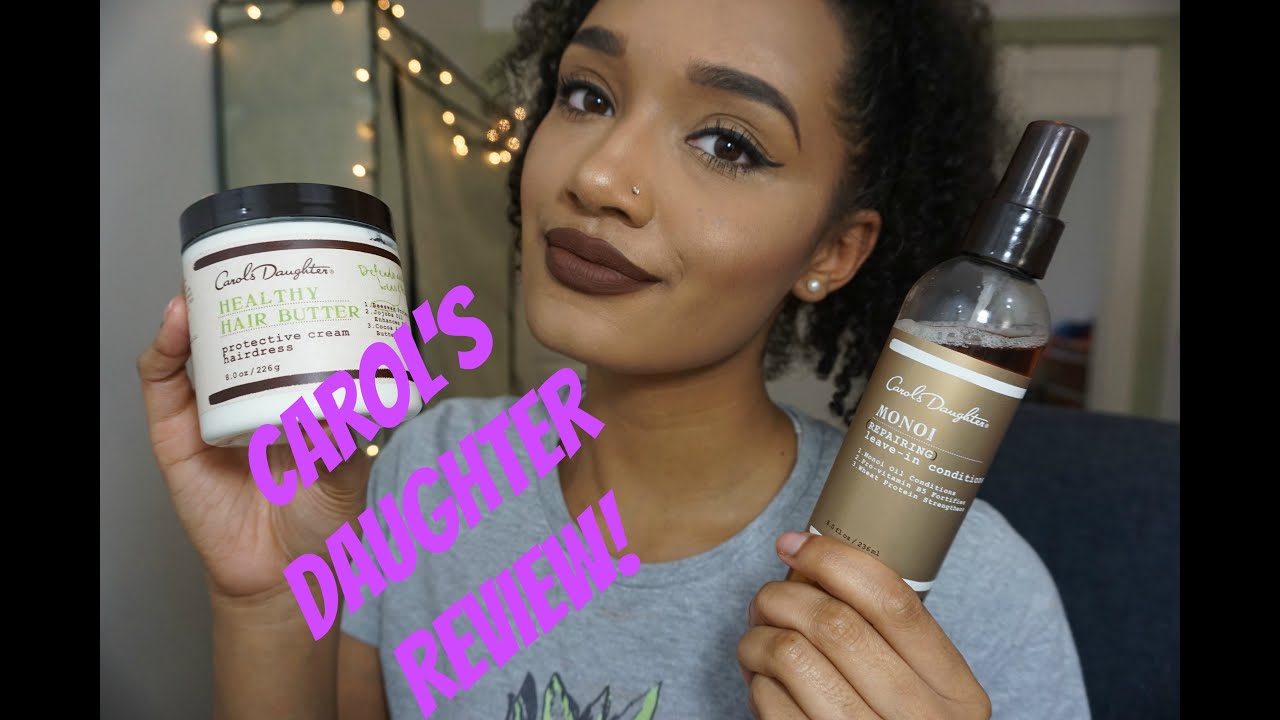 REVIEW of Carol's Daughter Monoi Products, Healthy Hair Butter & Marula ...