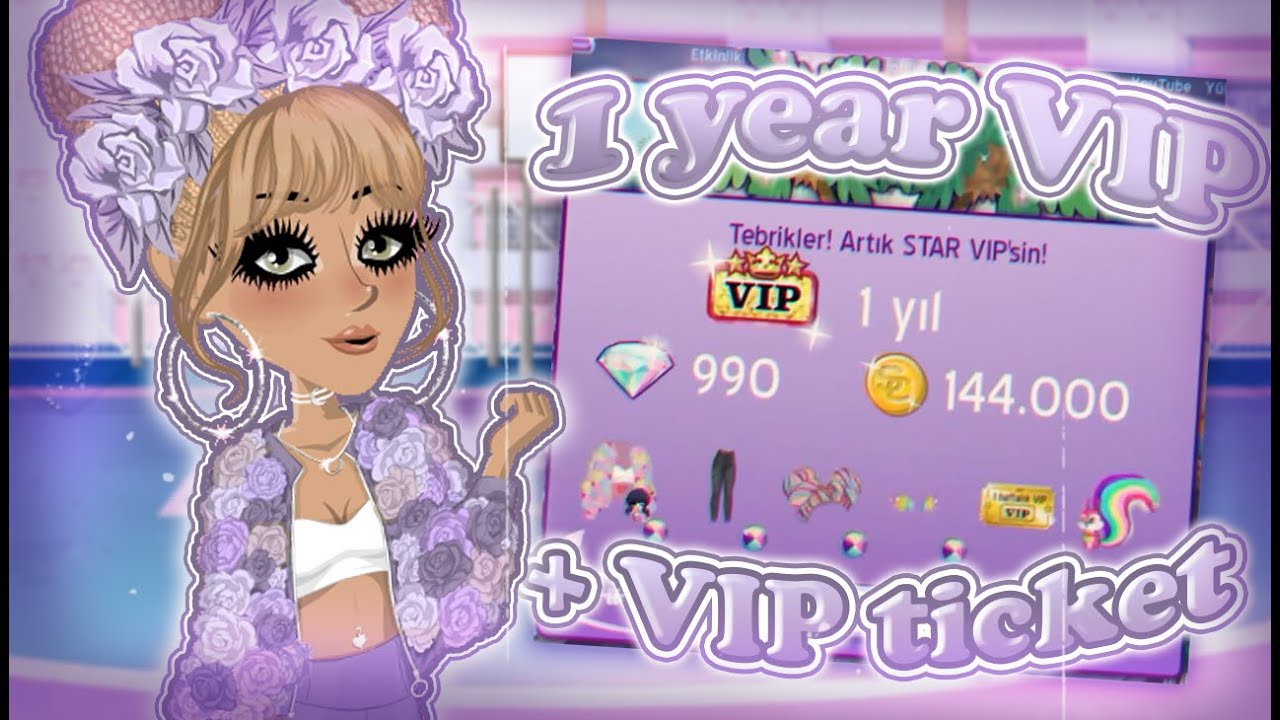 💜★彡GETTING 1 YEAR VIP + VIP TICKET ON TURKISH MSP ! - YouTube