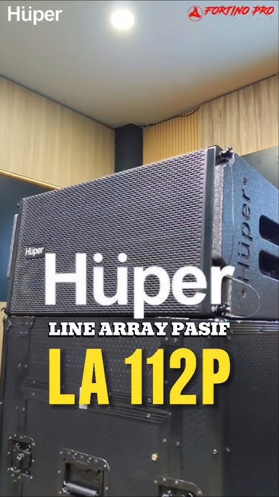 LINE ARRAY PASIF "Hüper - LA 112P " - YouTube