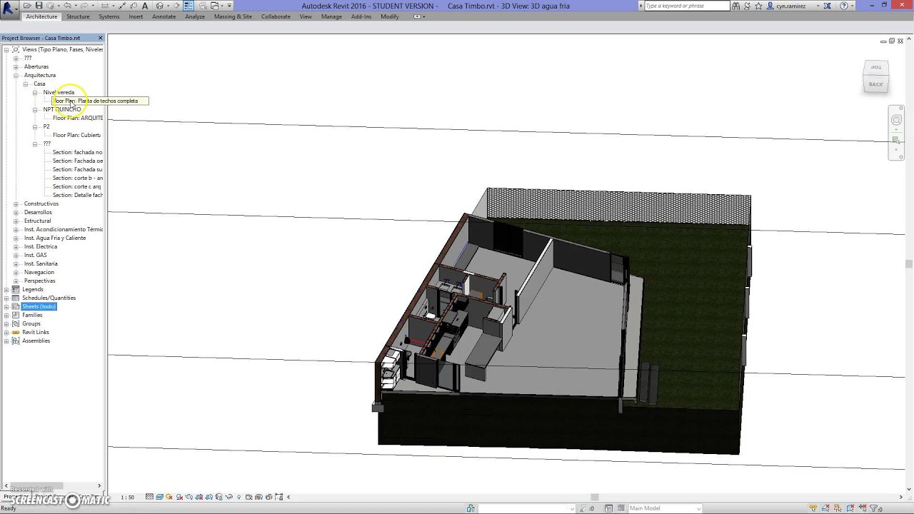 Proyecto completo en Revit - YouTube