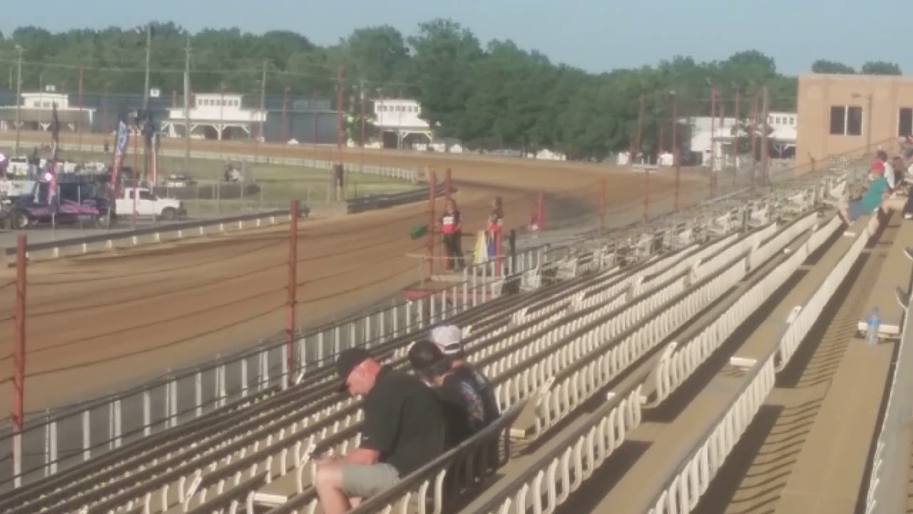 Shane Cottle Qualifying at Indiana State Fairgrounds - YouTube