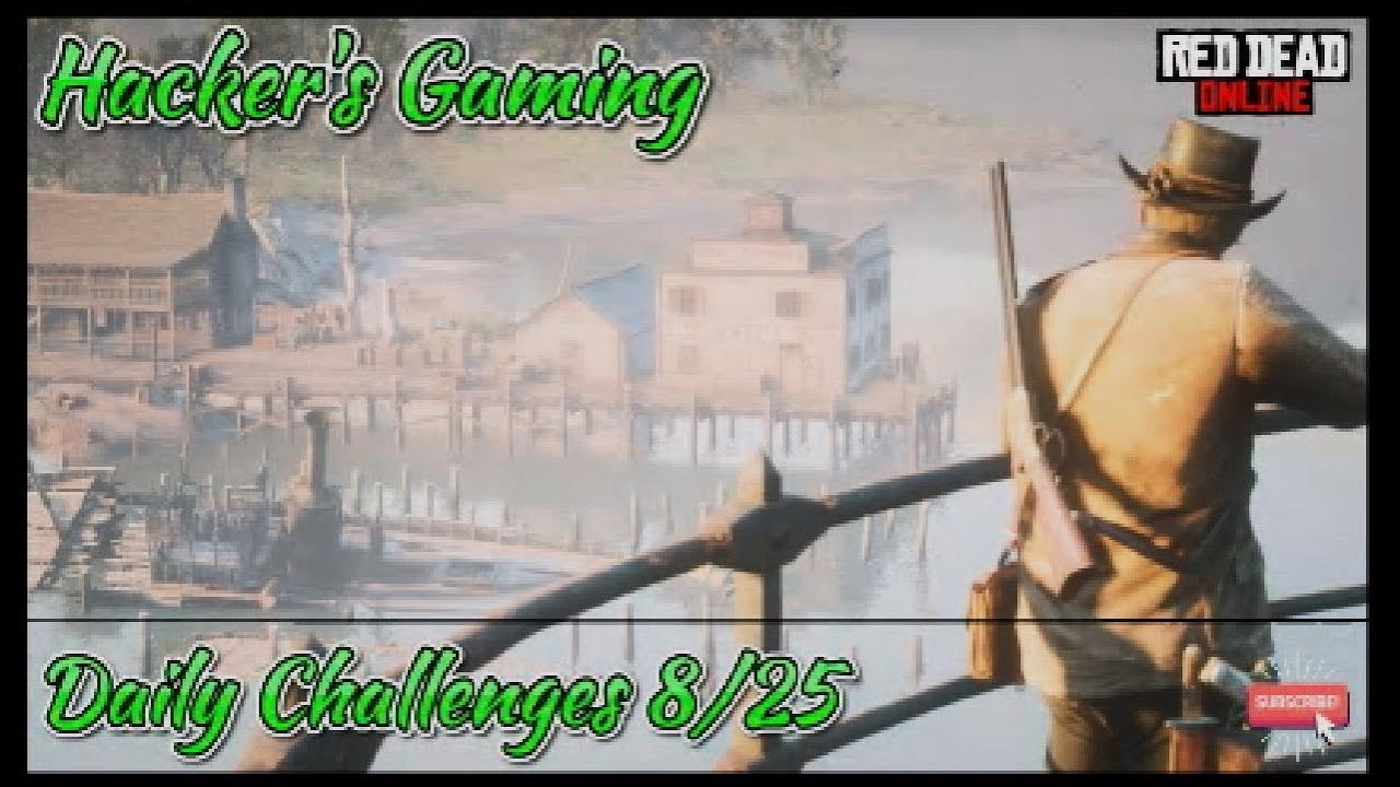 Red Dead Online Daily Challenges & Madam Nazar's Location 8/25 - Rdr2 ...