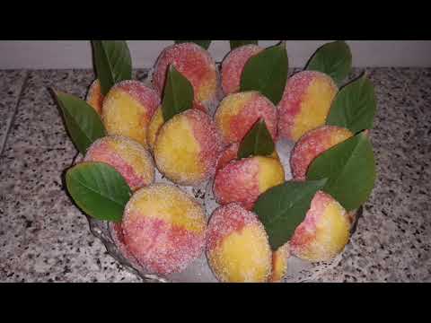 Şaftalı pirojnasının hazırlanması.🍑