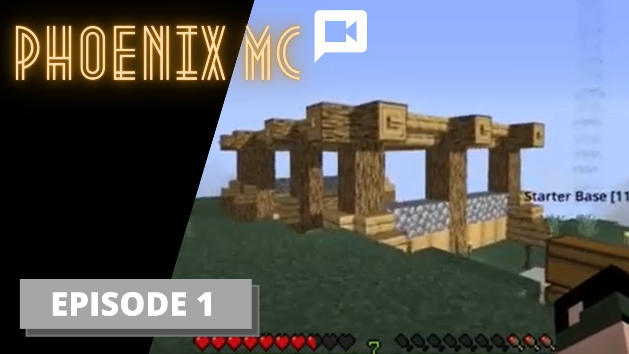 THE START OF PHOENIX MC! - Episode 1 Minecraft - YouTube