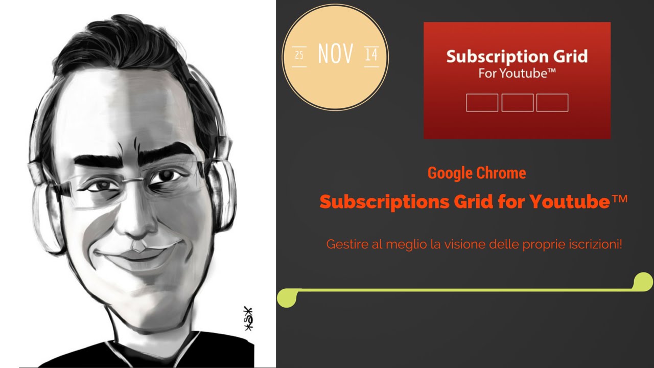 Gestire iscrizioni YouTube con Subscriptions Grid - YouTube