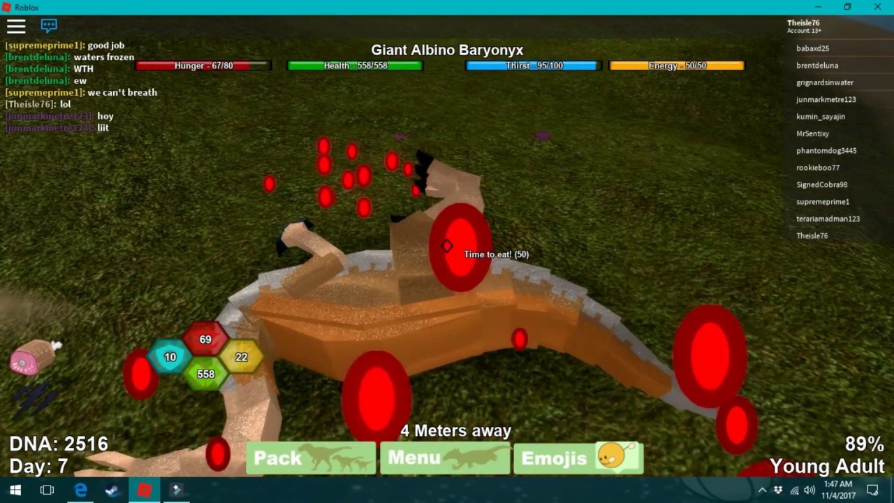 Bary Life! I got GAB (Roblox Dinosaur Simulator) - YouTube