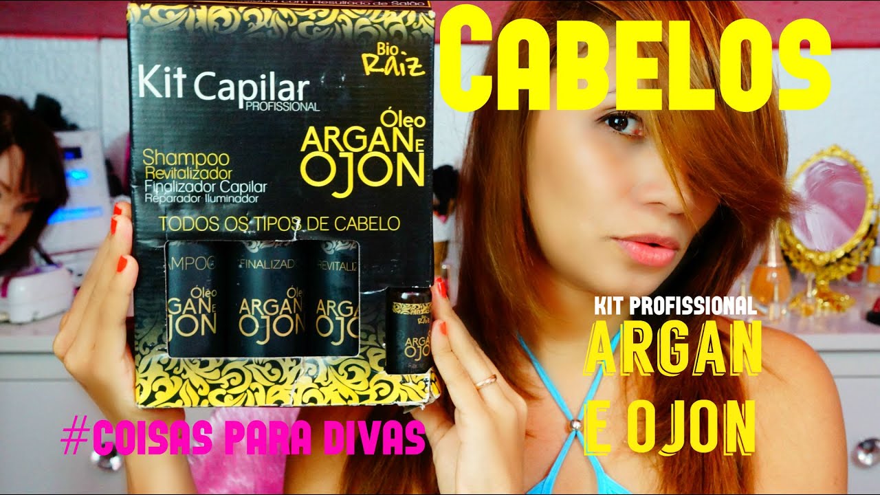 ARGAN E OJON passo a passo - Kit profissional - YouTube