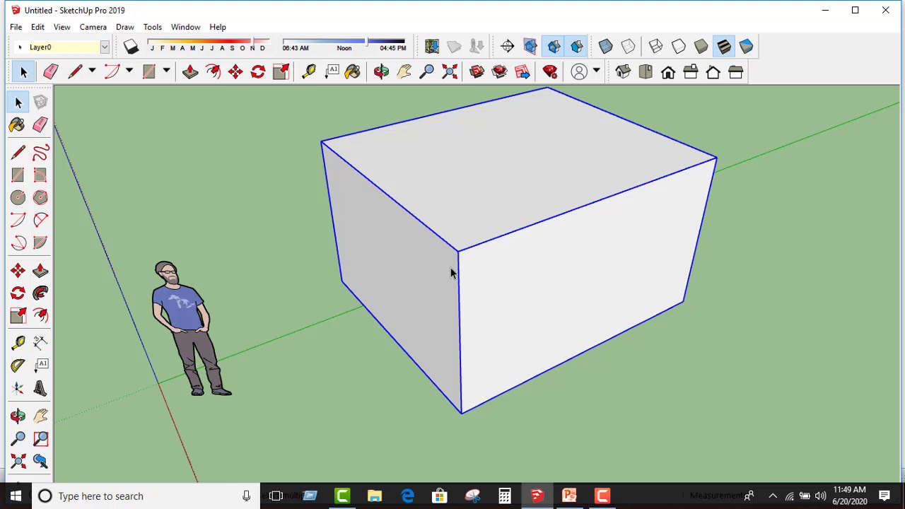 Sketchup Part 03(Lesson 02) - YouTube