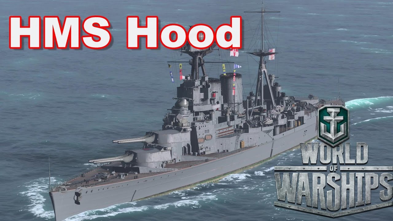 World of Warships: HMS Hood, First Impressions - YouTube