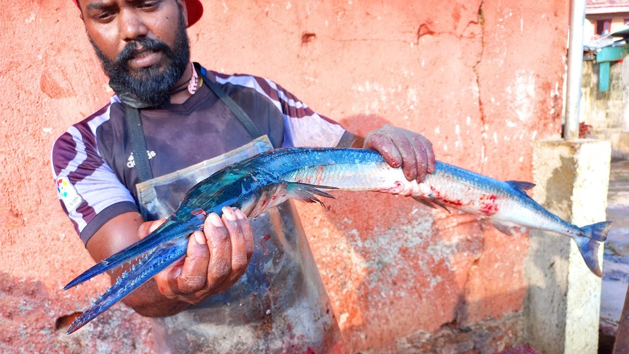 Muralla Fish Cutting Skills 🐟 Live Fish Cutting | Satisfactory Unique ...