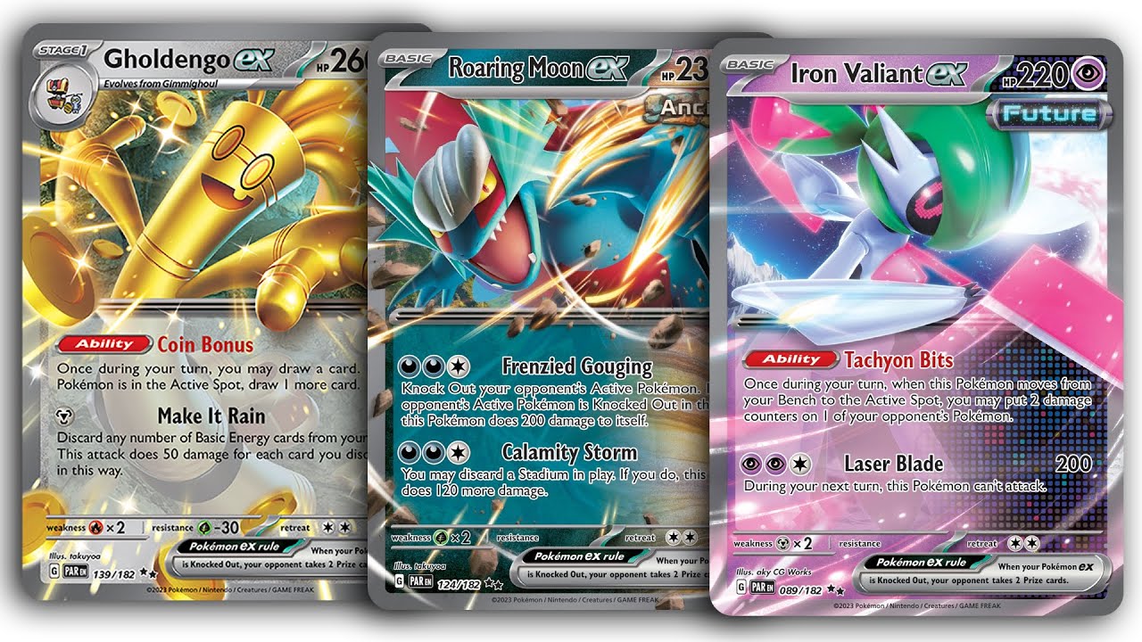 BRAND NEW competitive Pokemon TCG decks from Paradox Rift! - YouTube