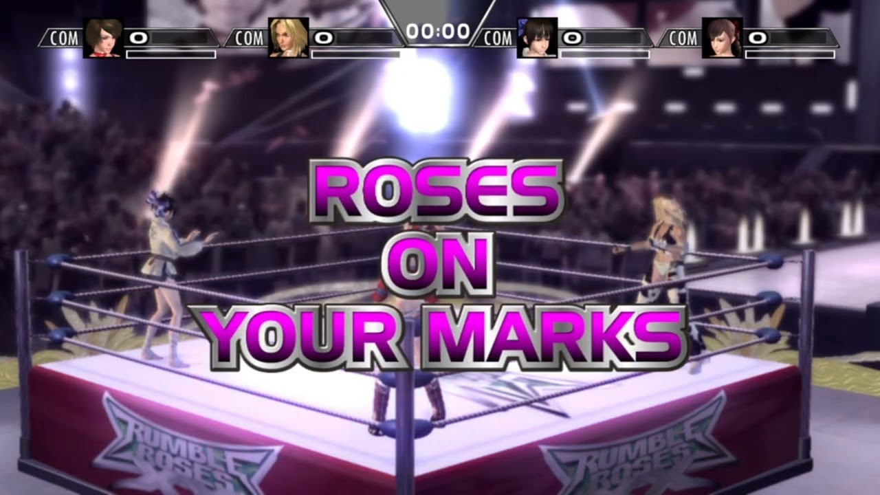 ランブルローズ XX 零子, デキシー , 誠, アイグル Rumble Rose XX Reiko, Dixie, Makoto ...