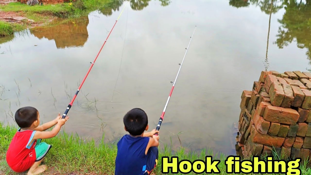 Fishing videos. boy hook fishing. Indian hook fishing video . - YouTube