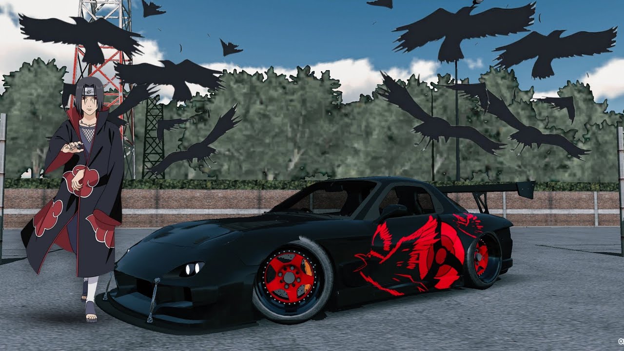 Mazda Rx7 Itachi Uchiha Theme Livery | Easy Tutorial | Car Parking ...
