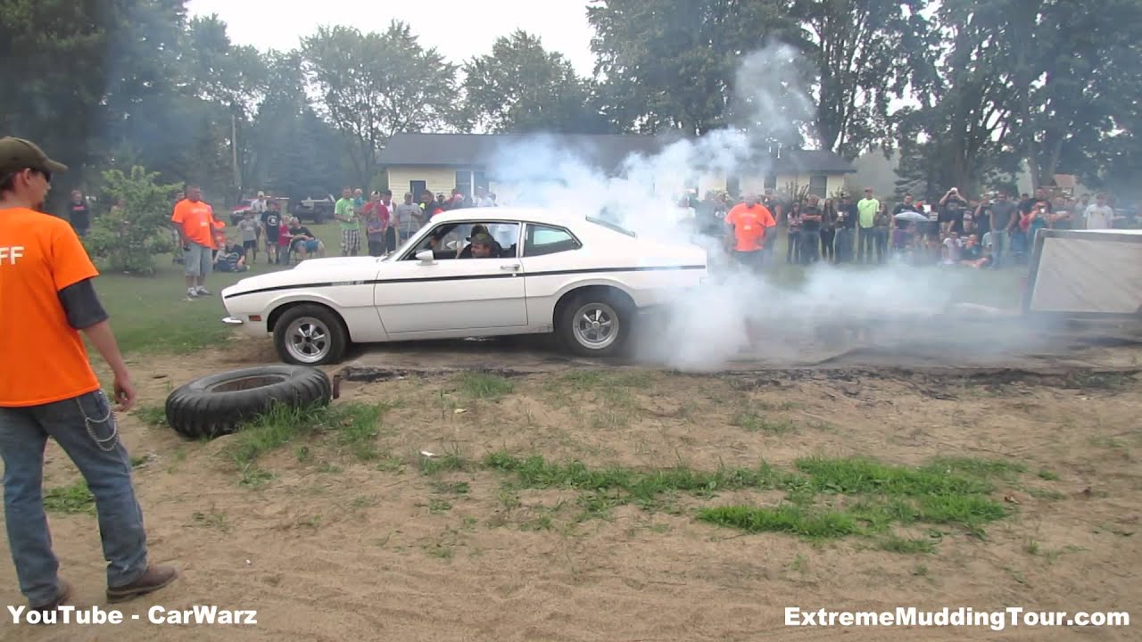 Old Comet GT Big Burnout At Geneva Road Mud Bog - YouTube