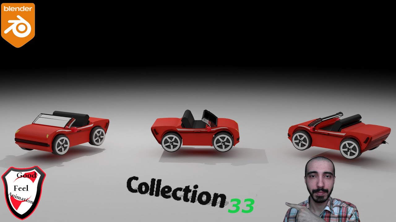 How to design a beautiful toy car in Blender - YouTube