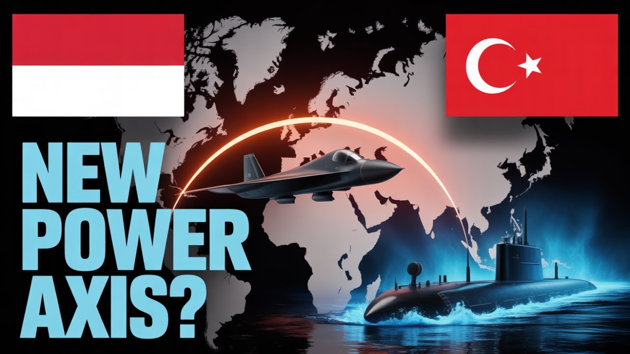 Indonesia & Turkey Forge a Strategic Alliance | KAAN Fighter Jet, Defense & Global Power Shift ...