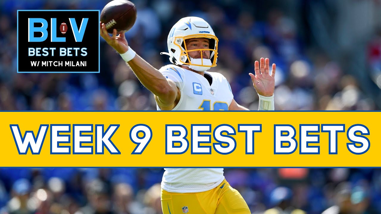 NFL Week 9 2021 Best Bets | Top NFL Spread Picks - YouTube