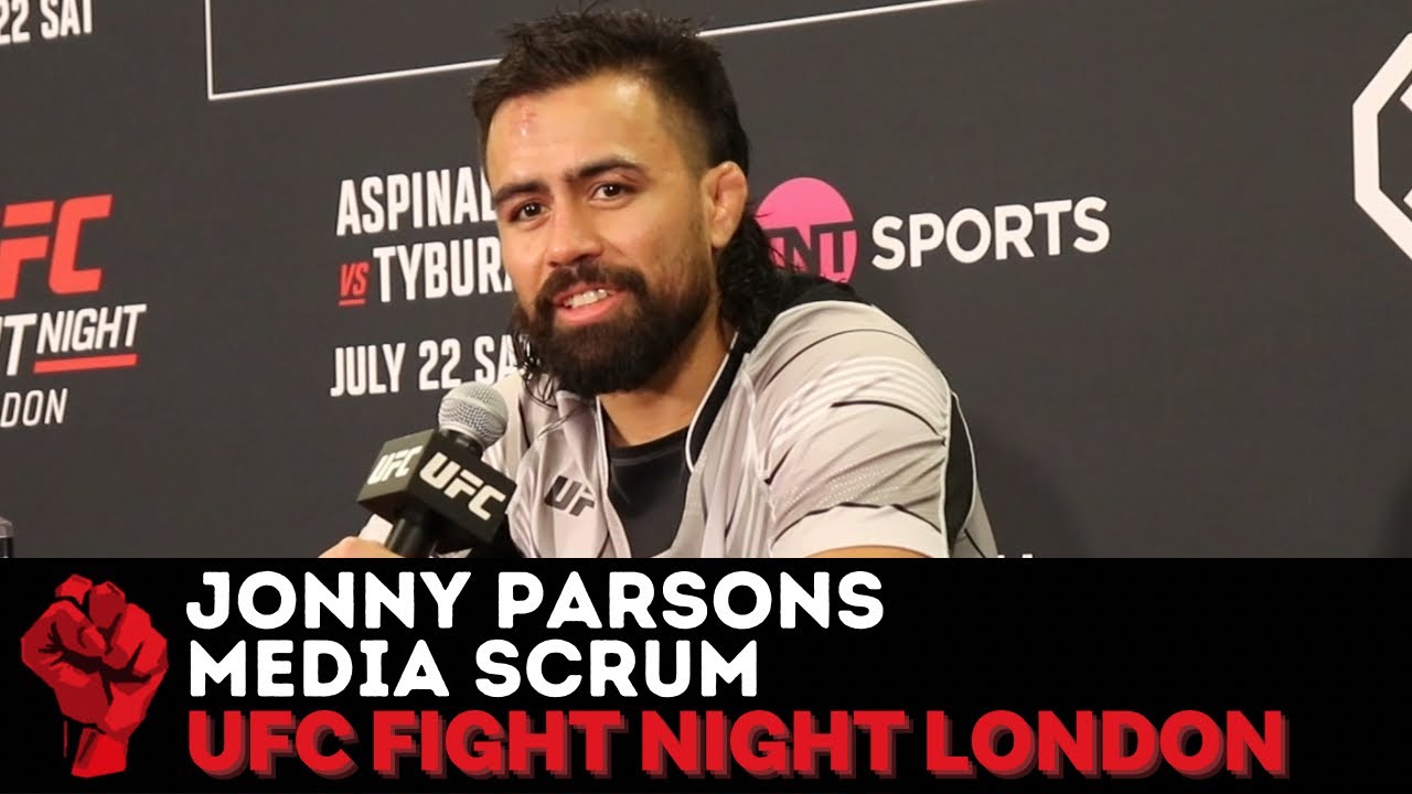 UFC London Post-Fight Media Scrum: Jonny Parsons Talks Paddy Pimblett ...