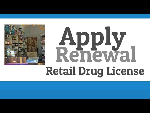 Apply Renewal Retail Drug License I Documents Required I How To Apply I ...