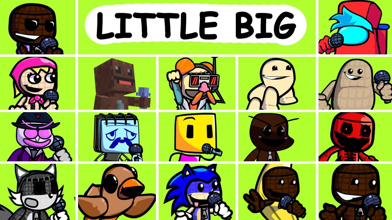 Friday Night Funkin' VS Little Big UPDATE + Cutscenes (FNF Mod ...