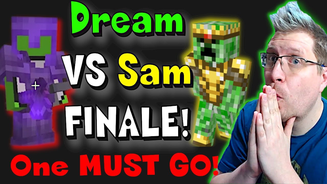 Dream SMP: Dream VS Sam FINALE Reaction! Dream Buries The Hatchet ...