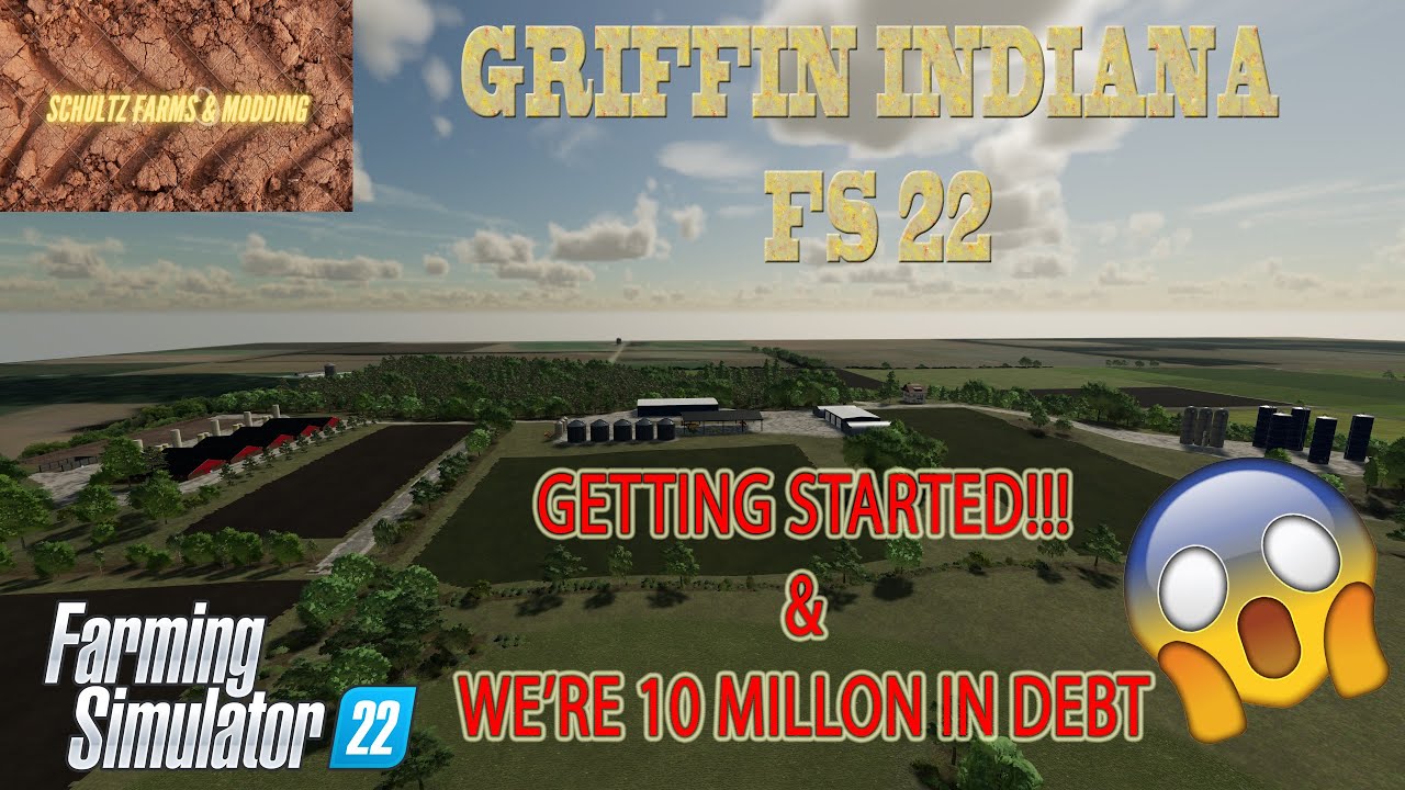 Starting new on Griffin Indiana FS22! 10 Million Dollar Challenge ...