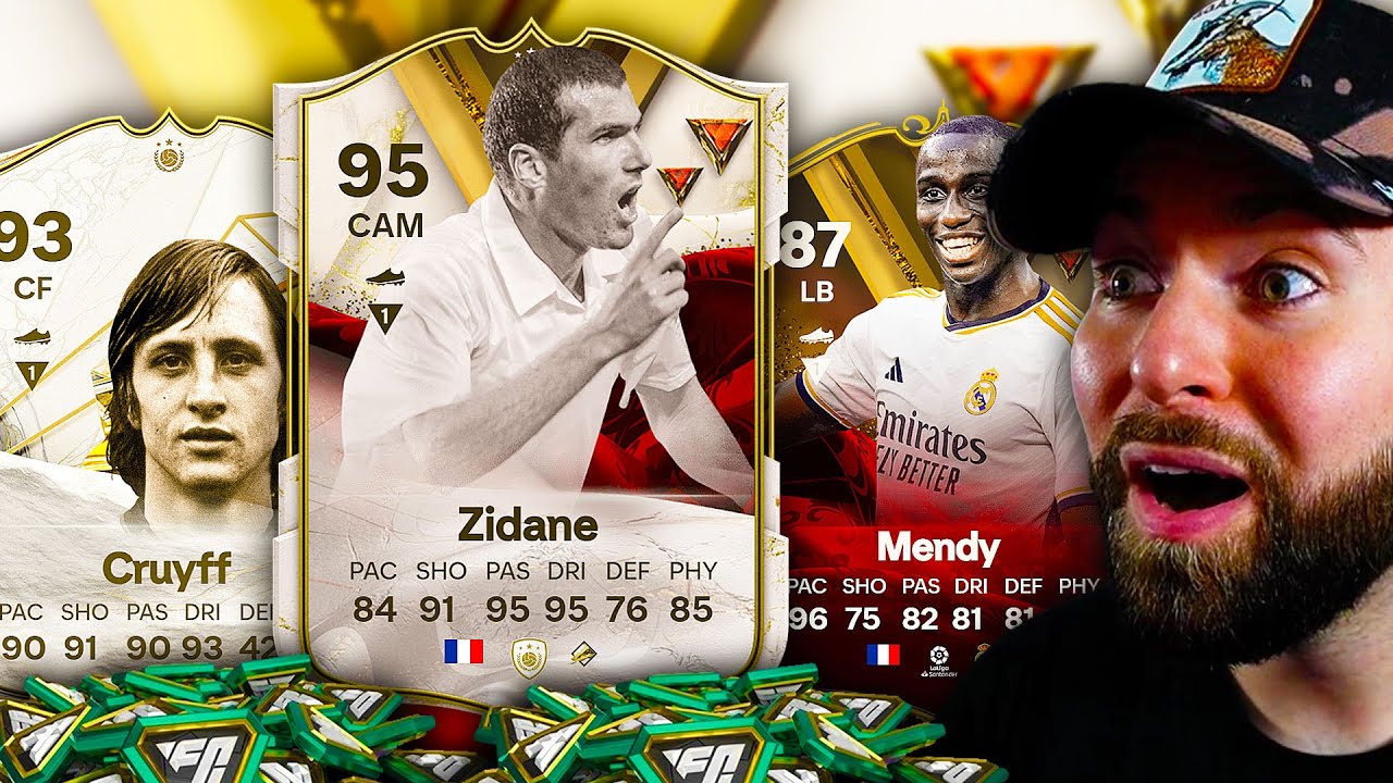 100x ICON PACKS & DYNASTIES PACKS! 🚨 #EAFC24 - YouTube