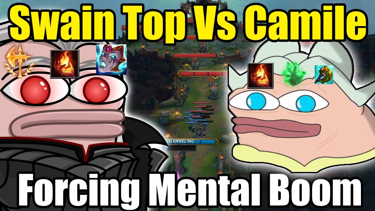 Top Swain Vs Camile I Make Her Mental Boom! Tank Swain Build That Can ...