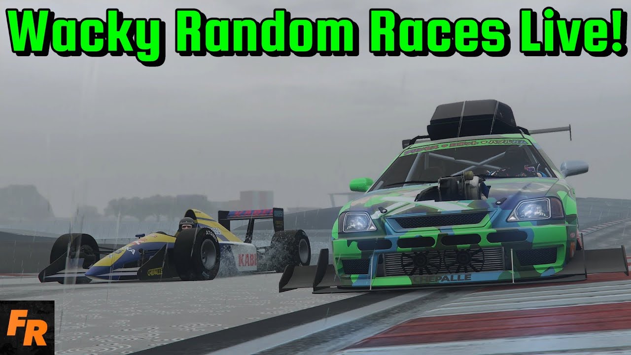 Wacky Random Gta 5 Racing Live! - YouTube