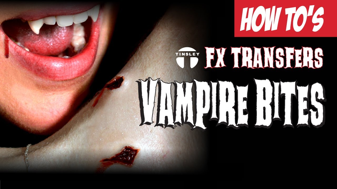 Tinsley 3D FX Transfers: VAMPIRE BITES - YouTube