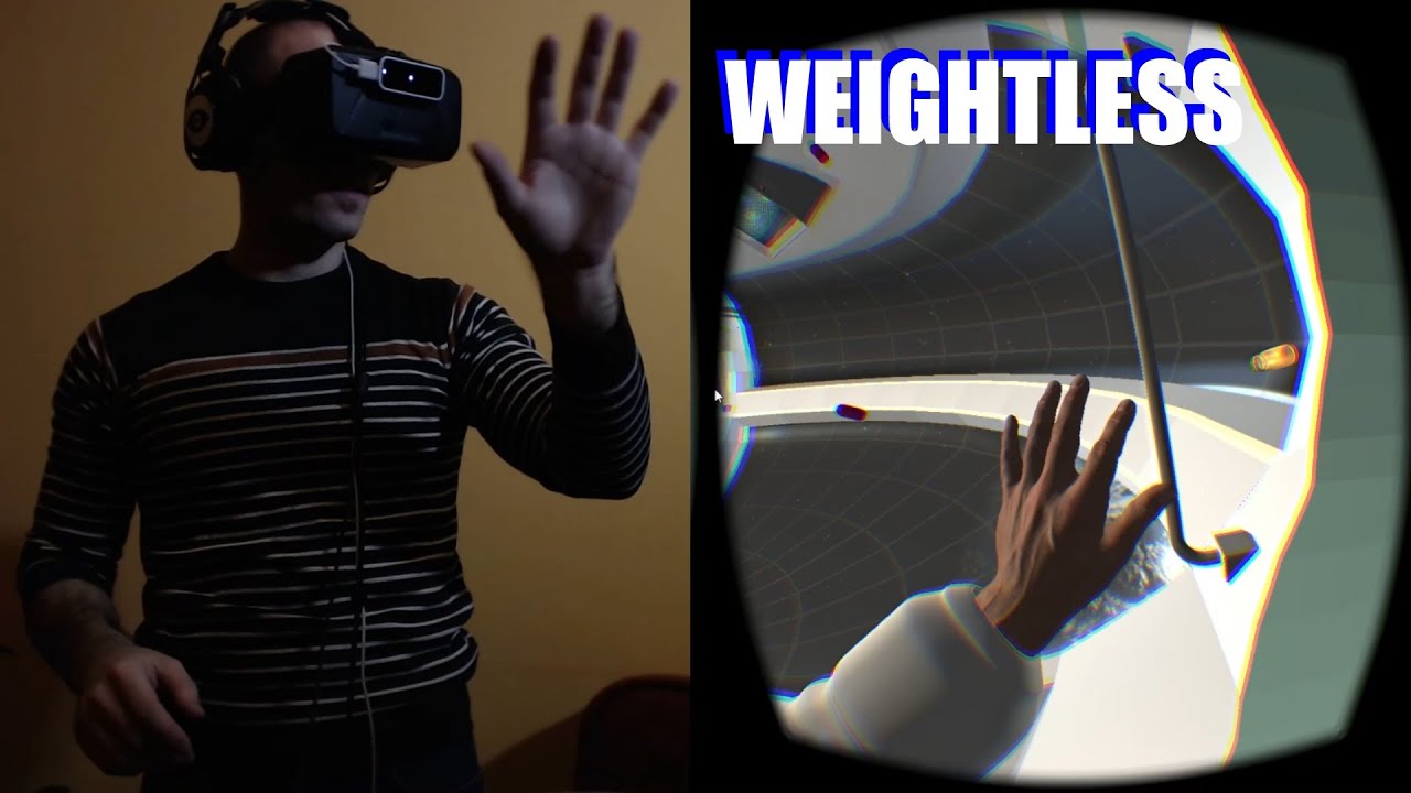 Weightless - Oculus DK2 and LEAP MOTION VR Experience - YouTube