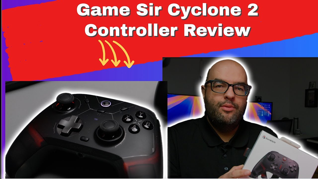 GameSir Cyclone 2 Game Controller Review - YouTube
