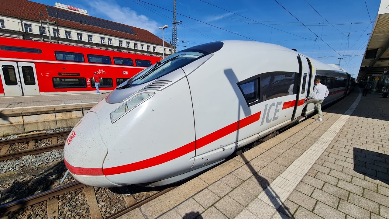 ICE 626 in Nürnberg Hbf am 6.April.2024. 😊 - YouTube