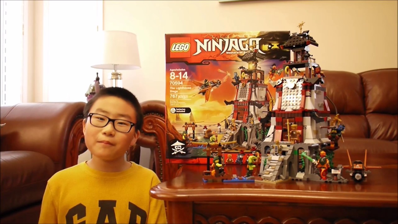 LEGO Ninjago The Lighthouse Siege 70594 Set Review - YouTube